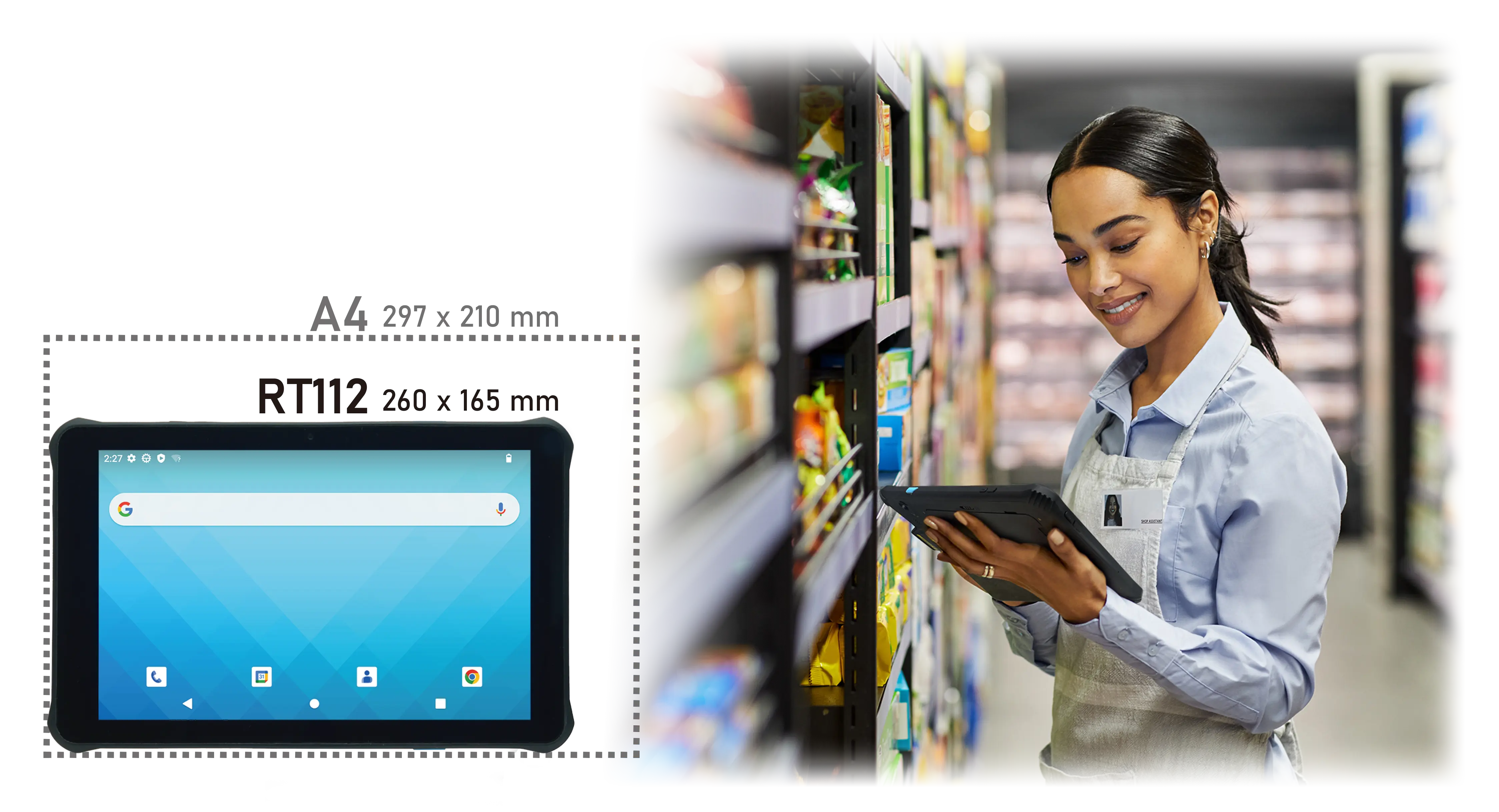 RT112 Rugged Tablet │ Unitech